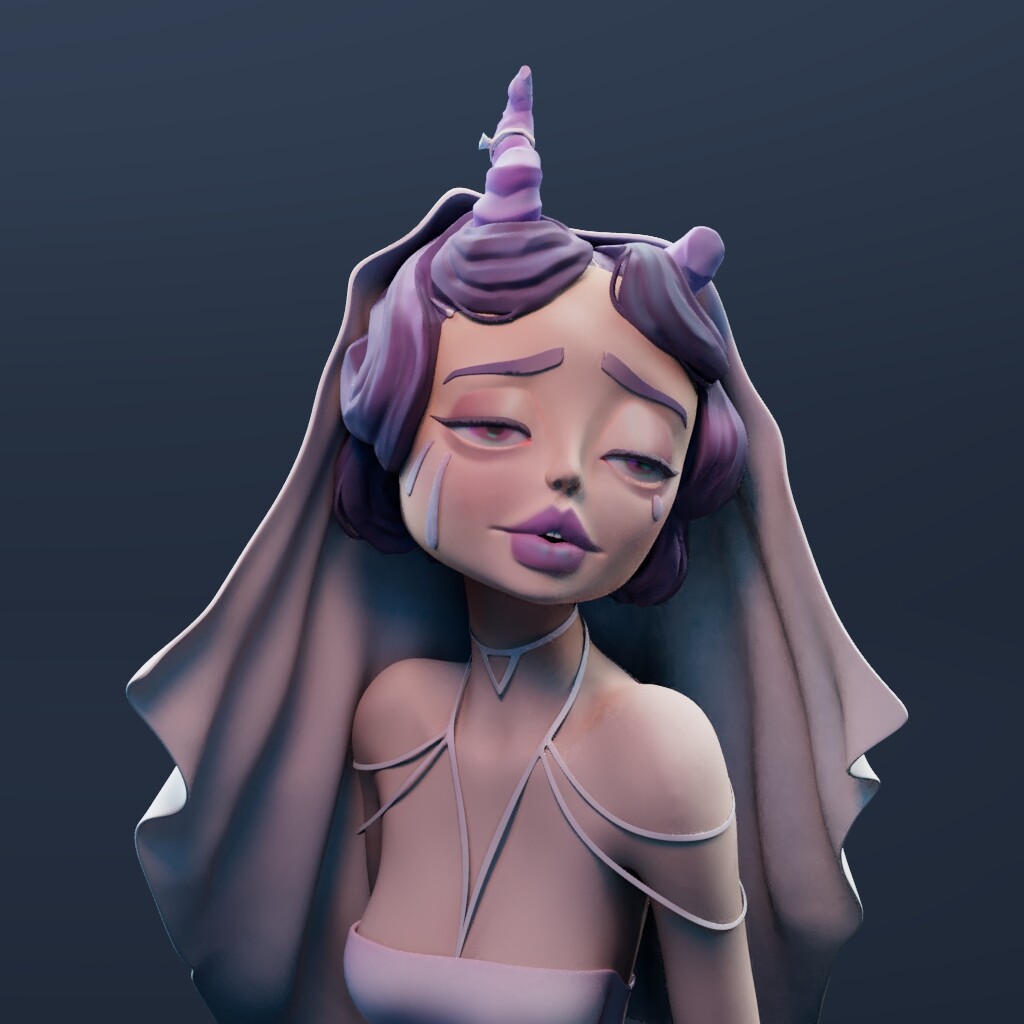 ArtStation - Purple Wife