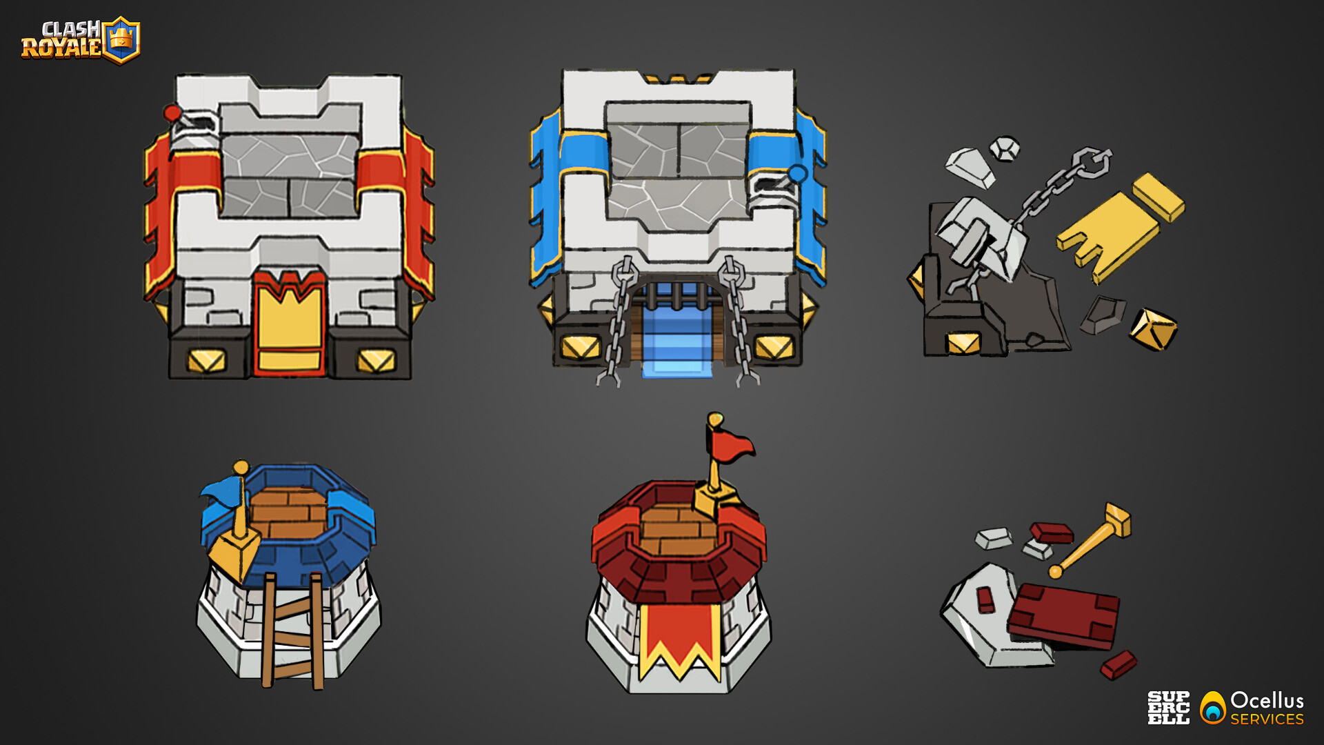 Ocellus - SERVICES - Clash Royale - Clash-A-Rama Basic Tower Skin