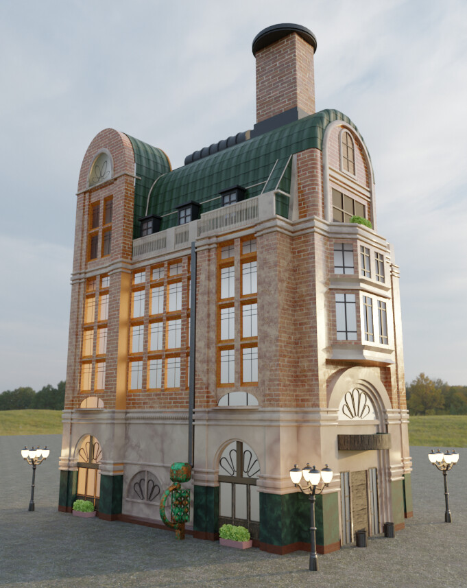 ArtStation - House concept