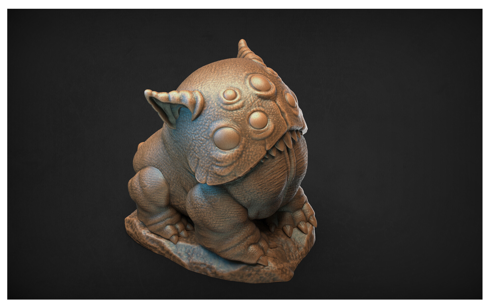 ArtStation - creature miniature