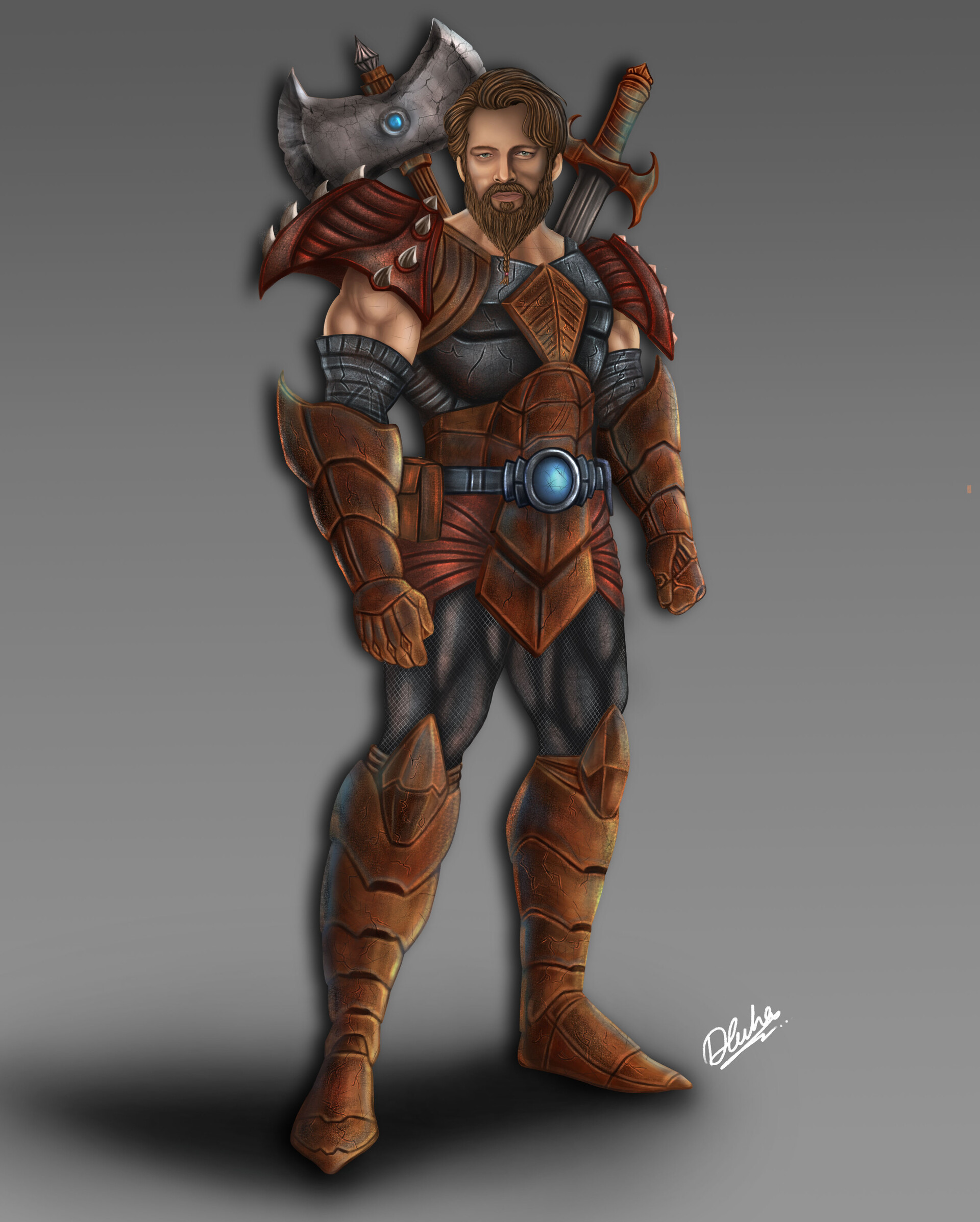 ArtStation - Warrior - Character Concept Design