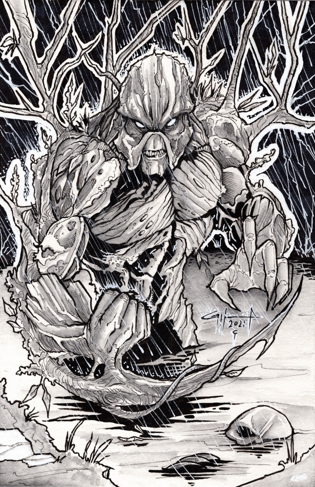 ArtStation - Swamp Thing