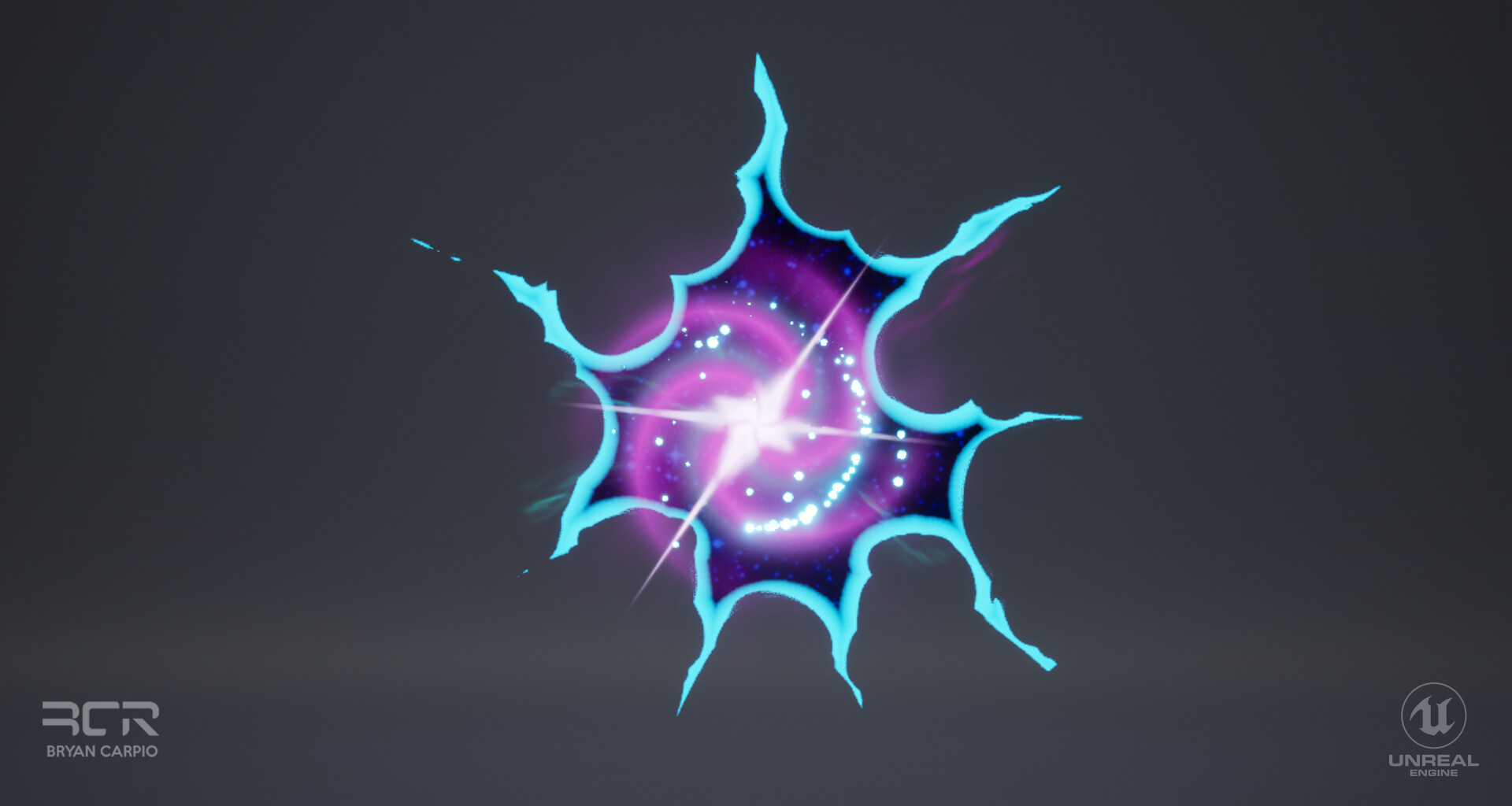 ArtStation - VFX - Stylized Magic Portal Crack