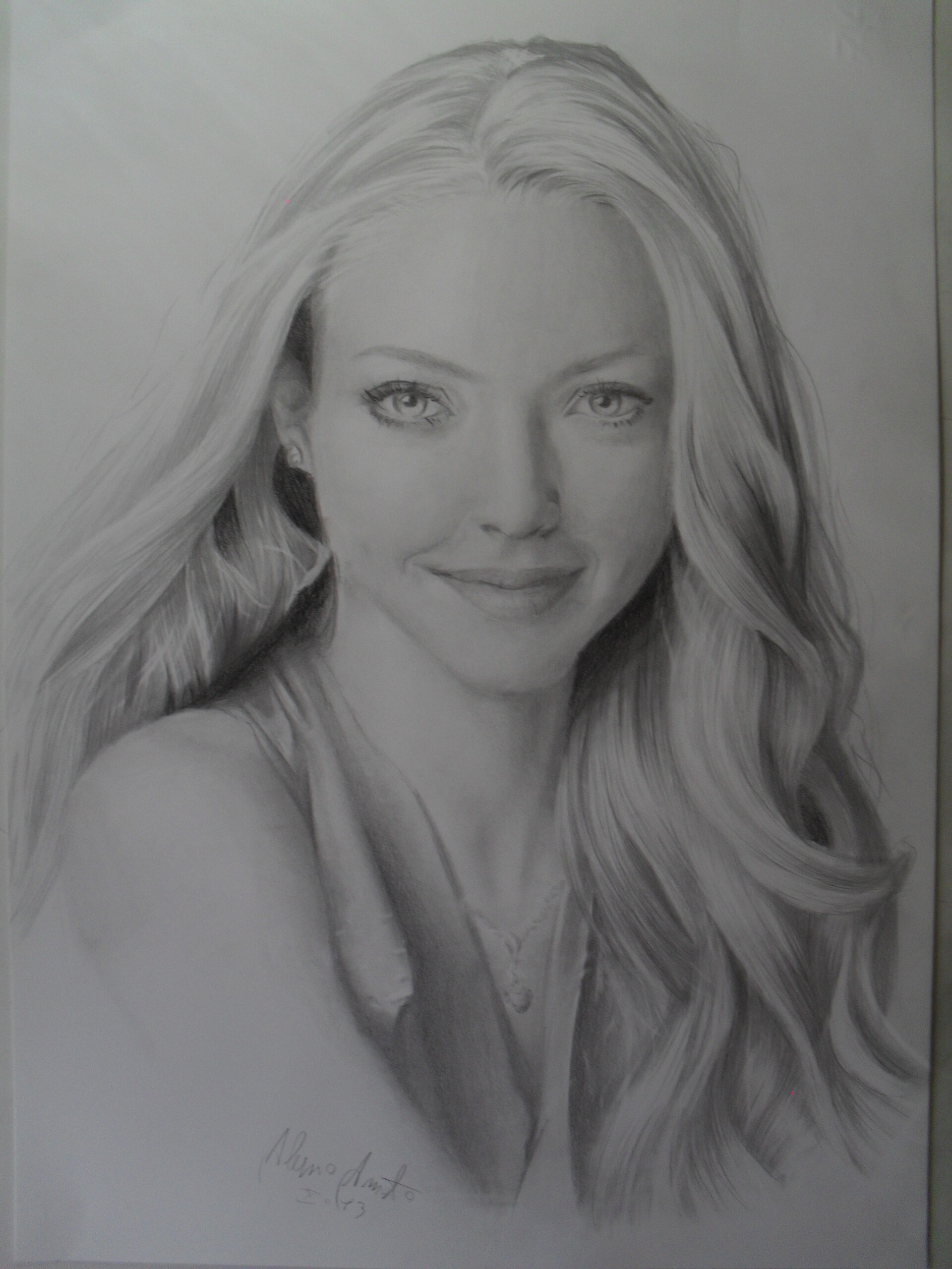 ArtStation - Amanda Seyfried portrait