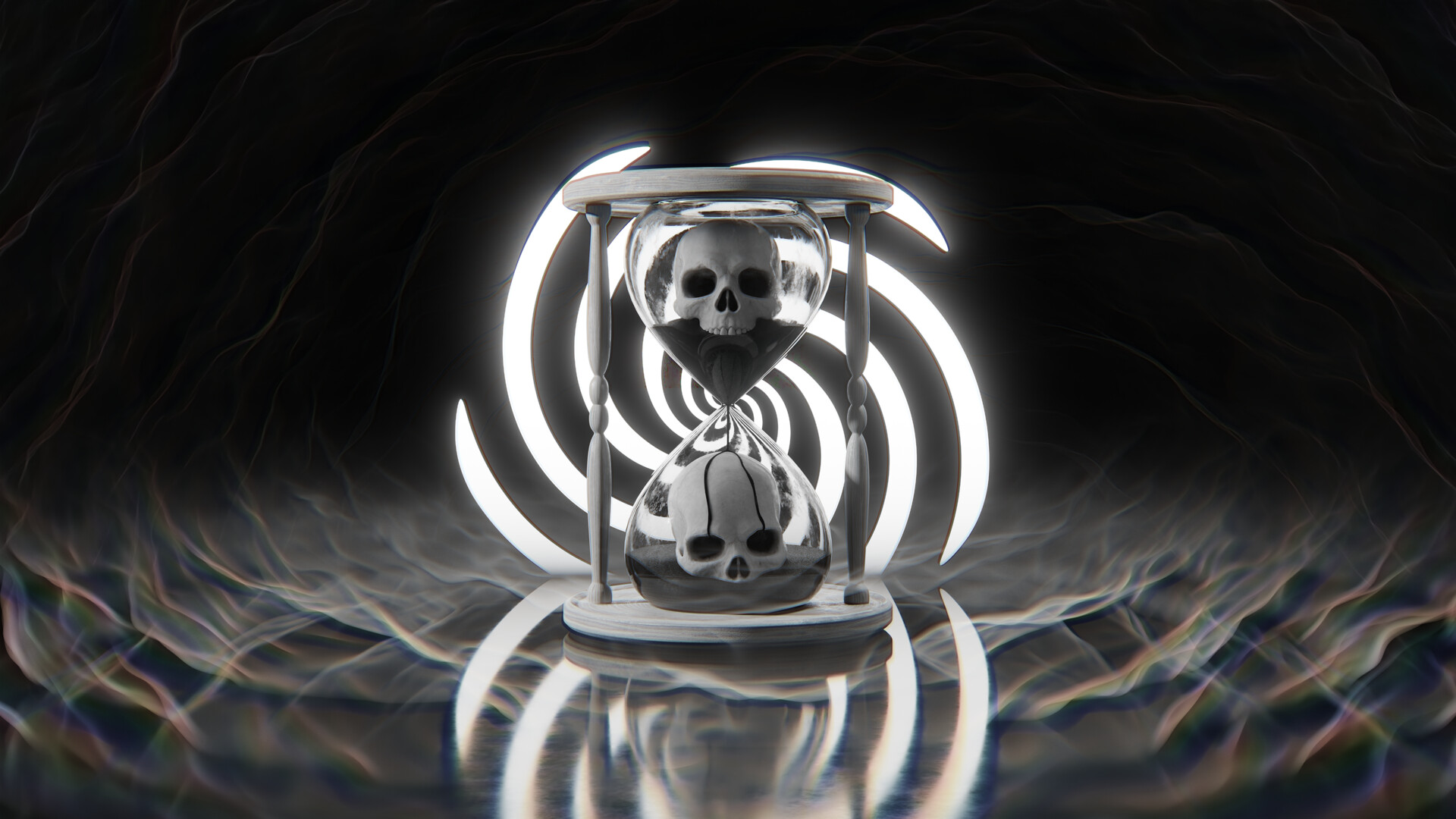 ArtStation - Unus Annus Hourglass Render