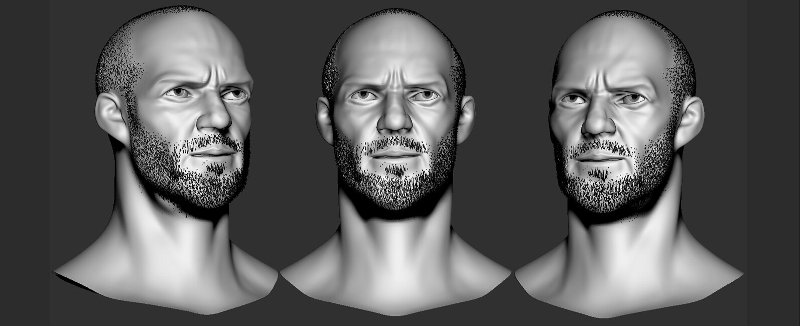 ArtStation - Jason Statham Sculpt