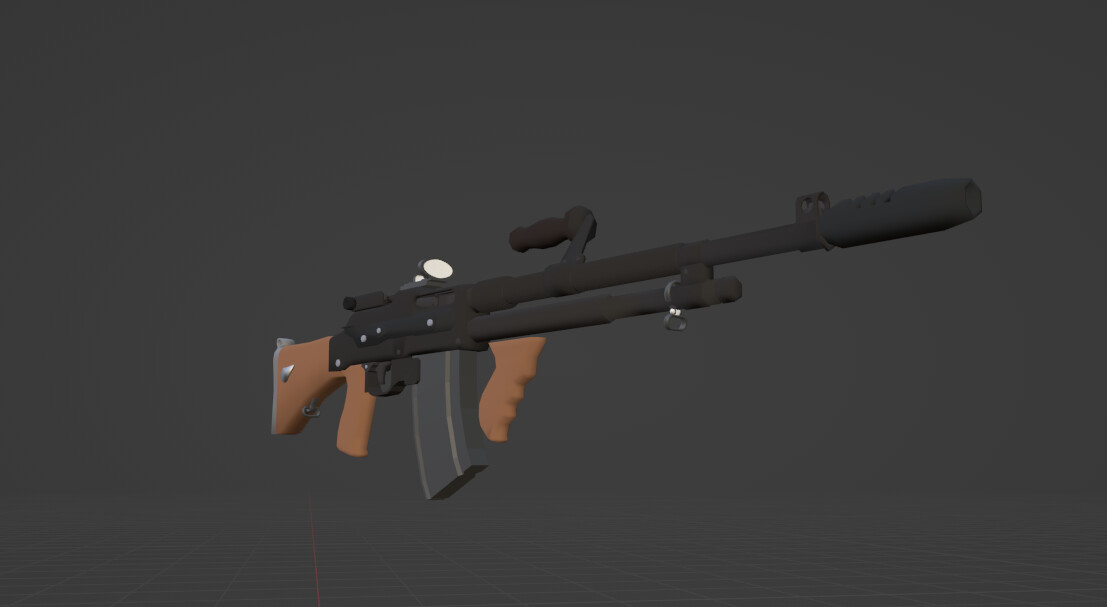 ArtStation - WIP dieselpunk guns