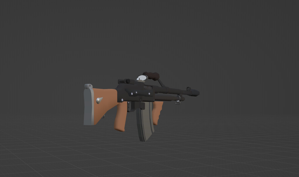 Benji Teur - WIP dieselpunk guns