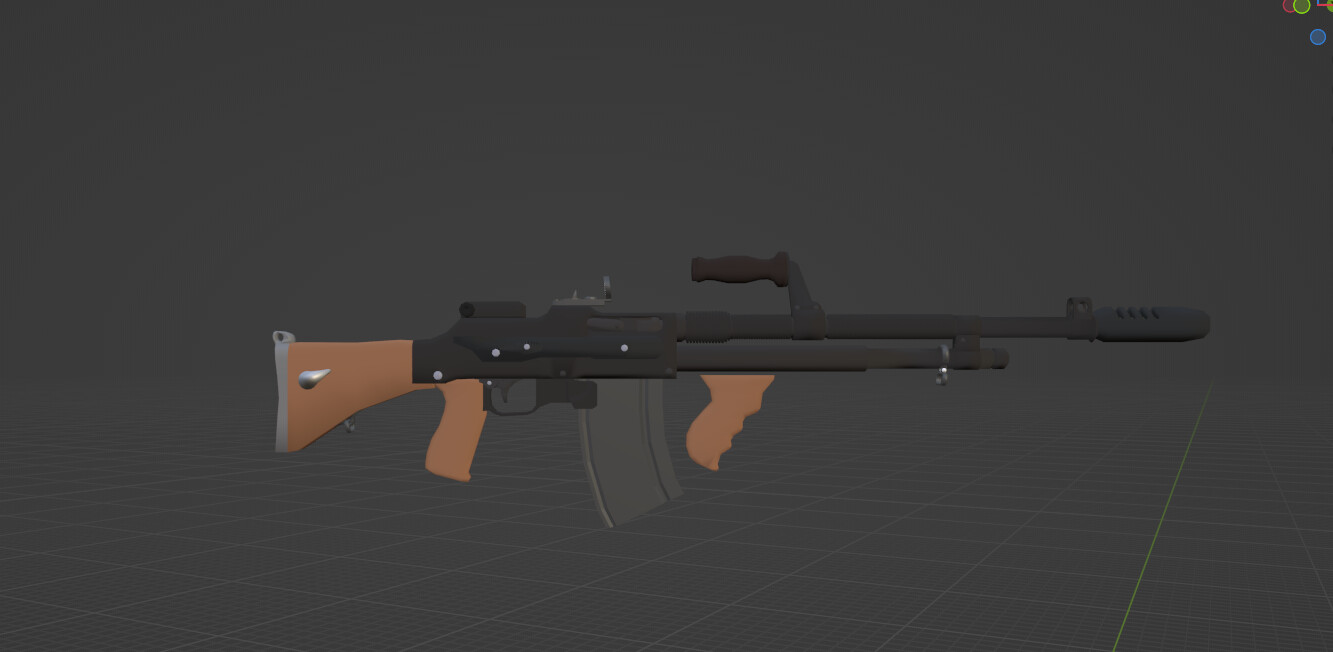 Benji Teur - WIP dieselpunk guns