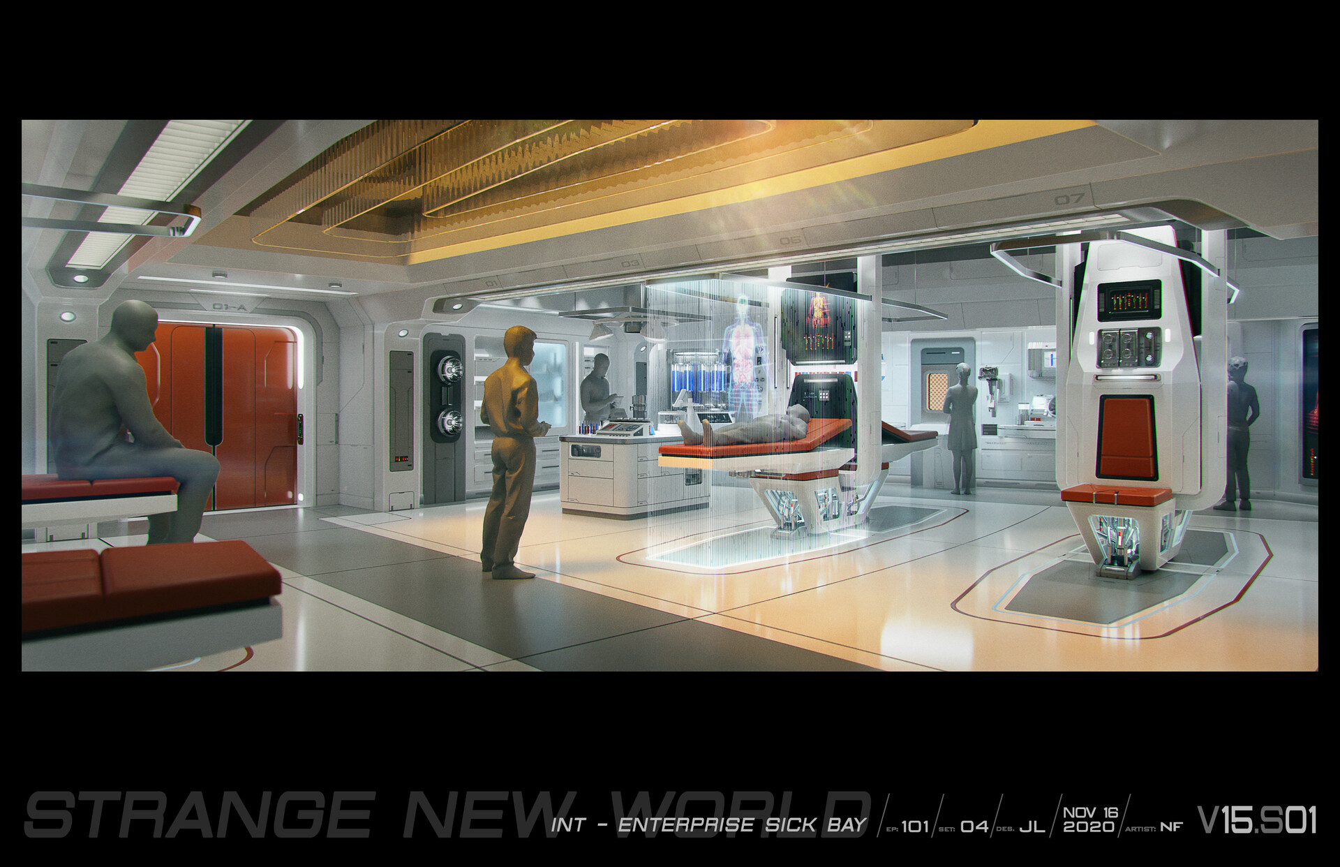 Ryan Dening - Strange New Worlds - Sick Bay