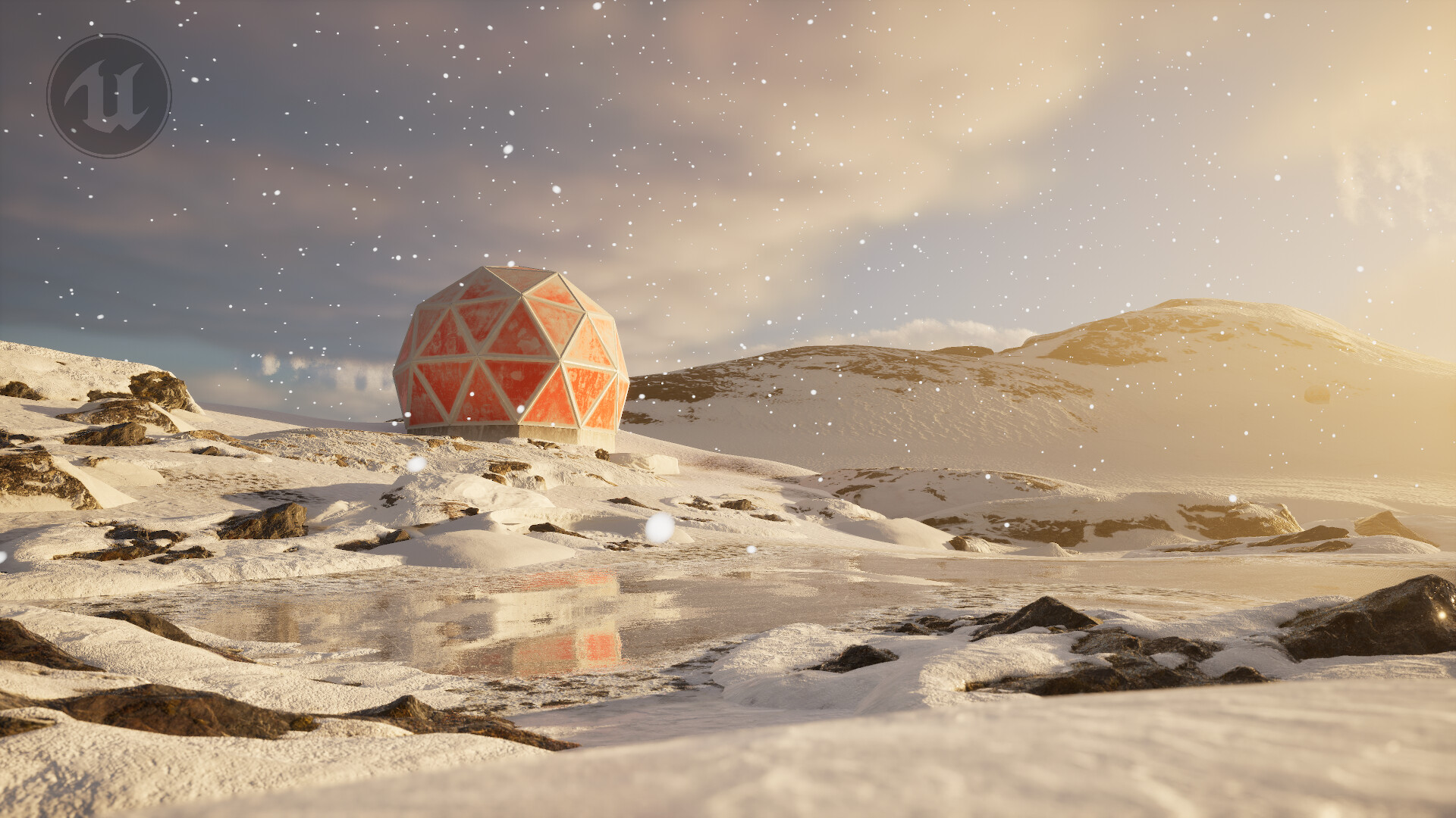 ArtStation - Arctic station UE5 Render