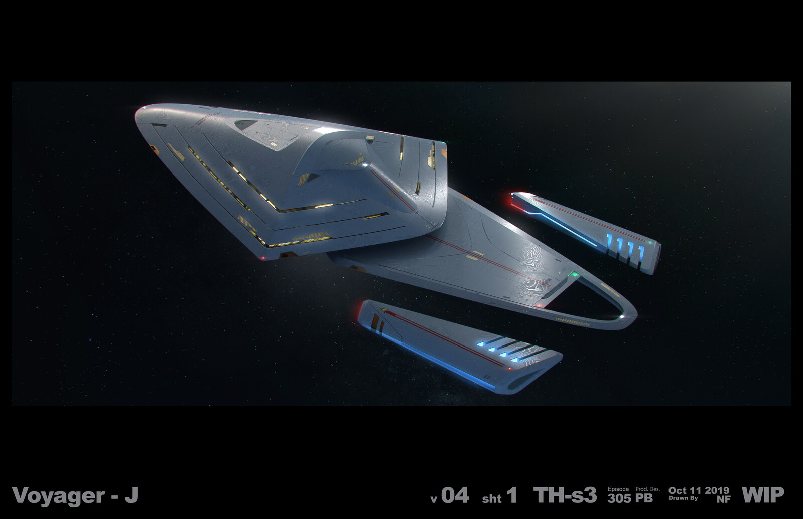 Ryan Dening - Star Trek: Discovery - Voyager J