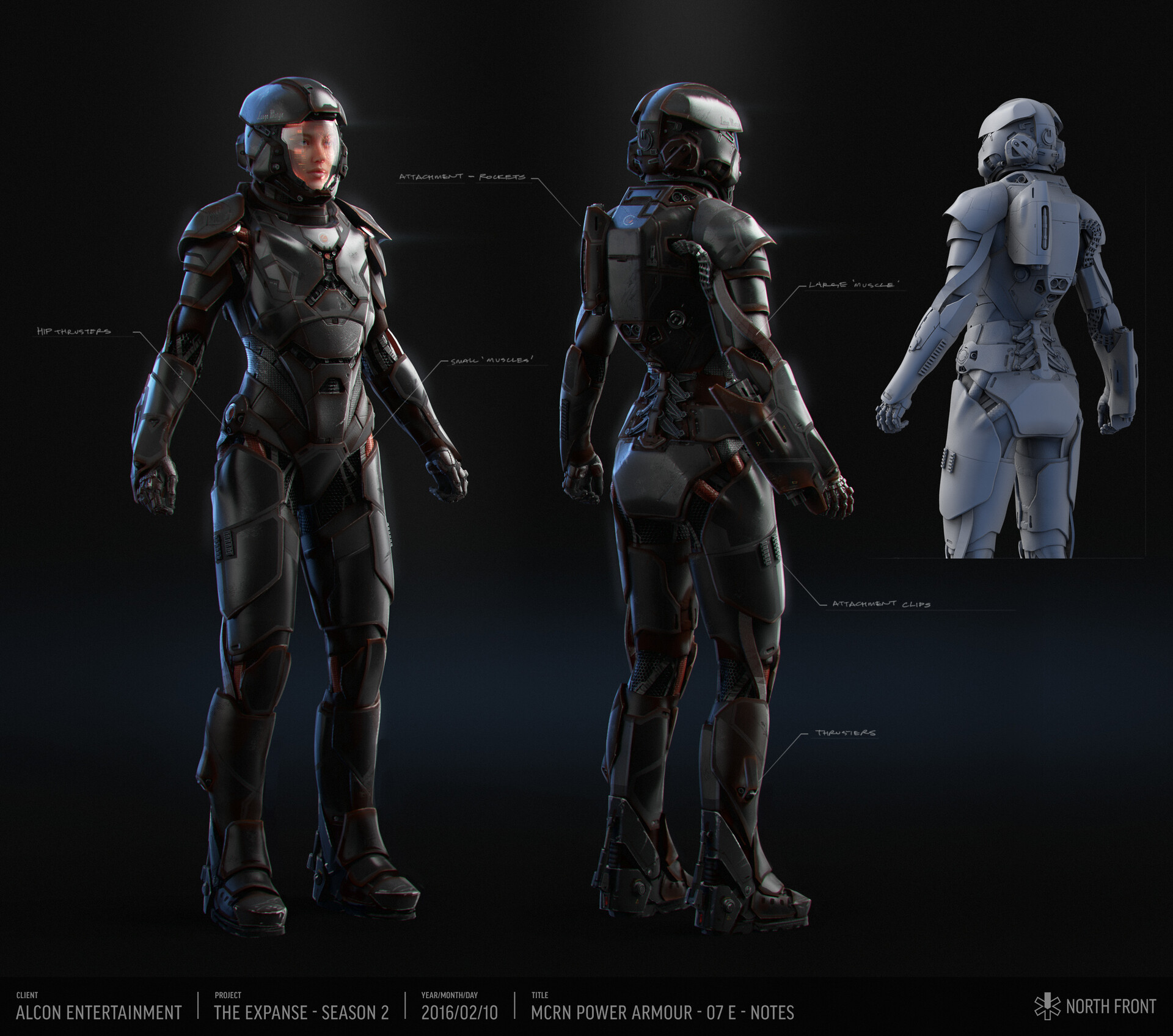 ArtStation - The Expanse - Power Armour