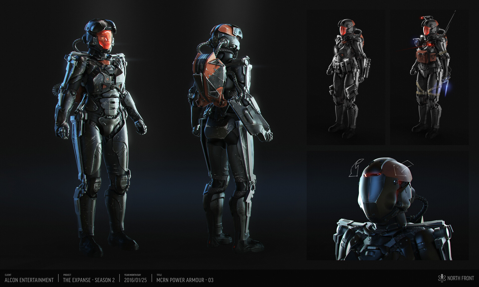 Ryan Dening - The Expanse - Power Armour