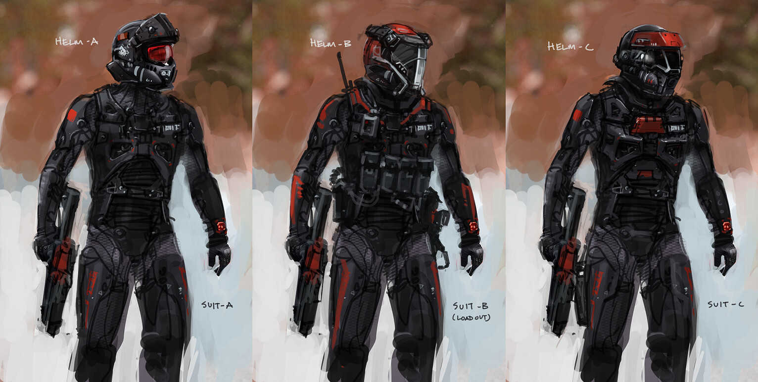 Ryan Dening - The Expanse - Power Armour