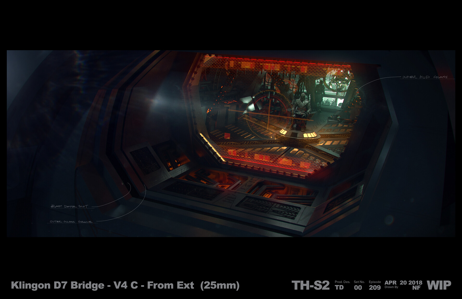 Ryan Dening - Star Trek: Discovery - Klingon D7