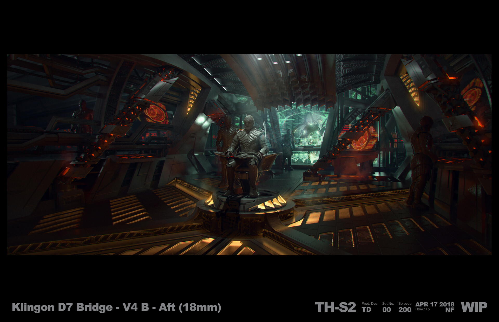 Ryan Dening - Star Trek: Discovery - Klingon D7