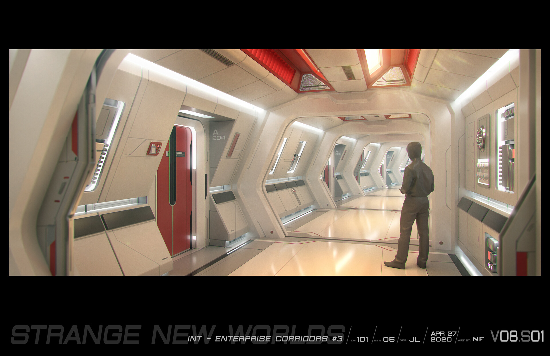 ArtStation - Strange New Worlds - Corridors