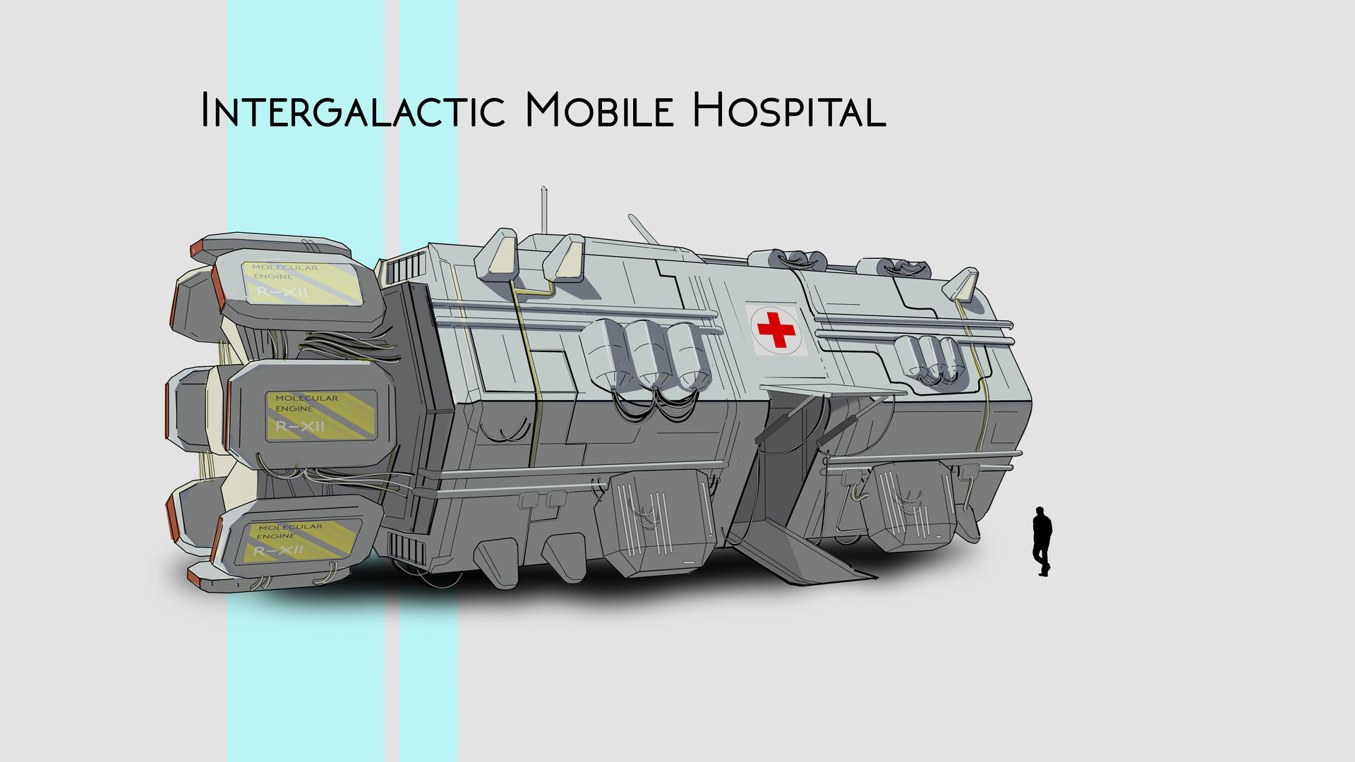 ArtStation - Intergalactic mobile hospital