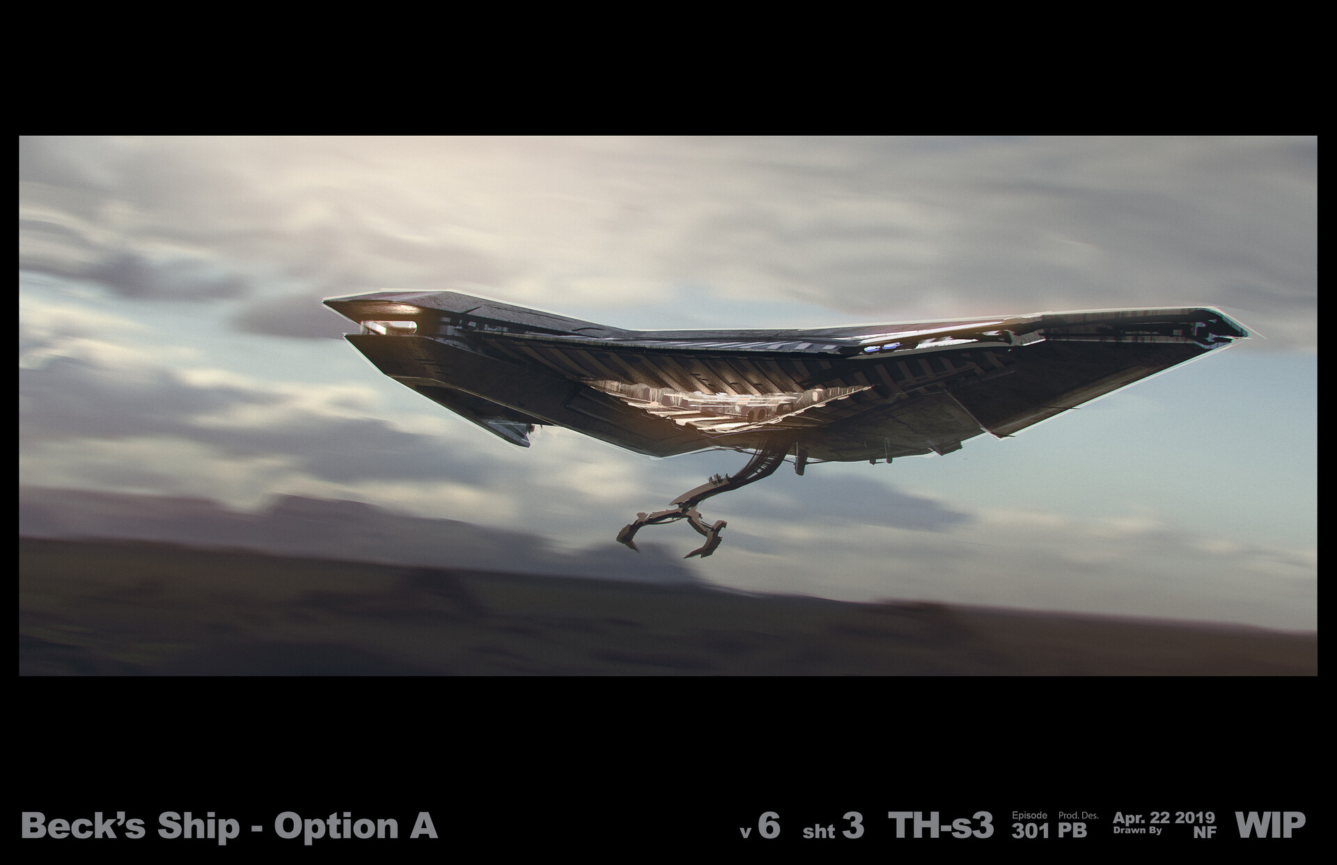 Ryan Dening - Star Trek: Discovery - Book's Ship