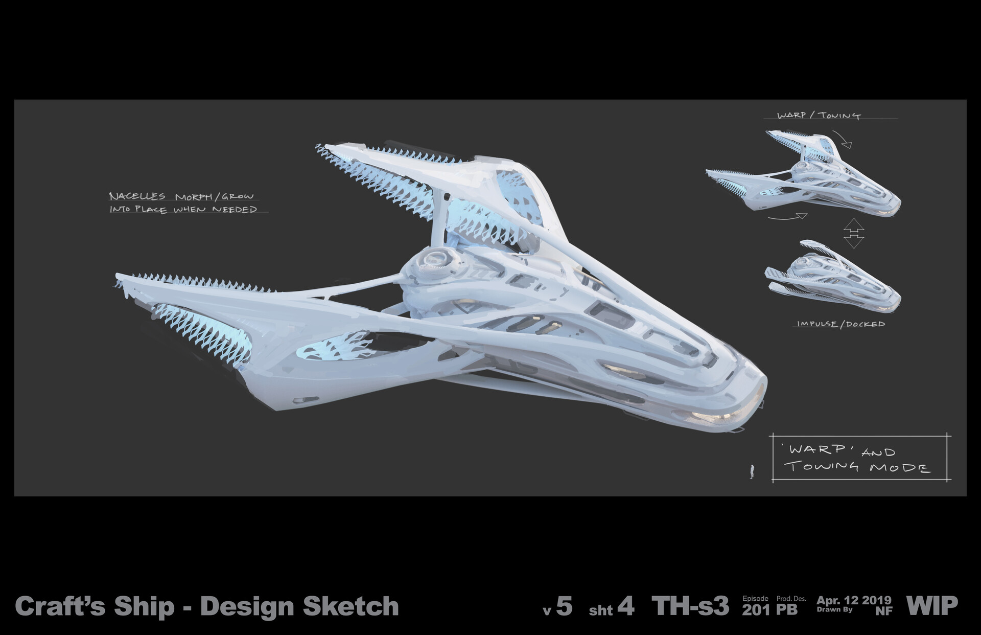 Ryan Dening - Star Trek: Discovery - Book's Ship