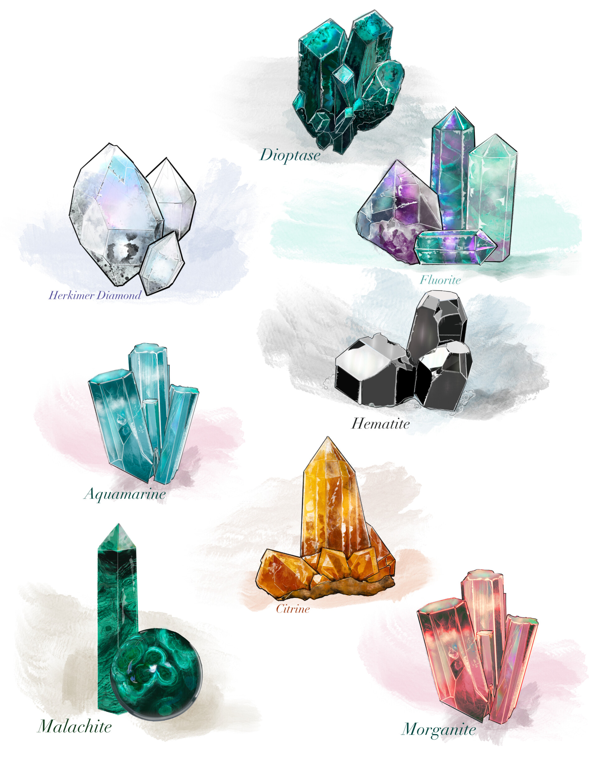 ArtStation - Crystal Studies
