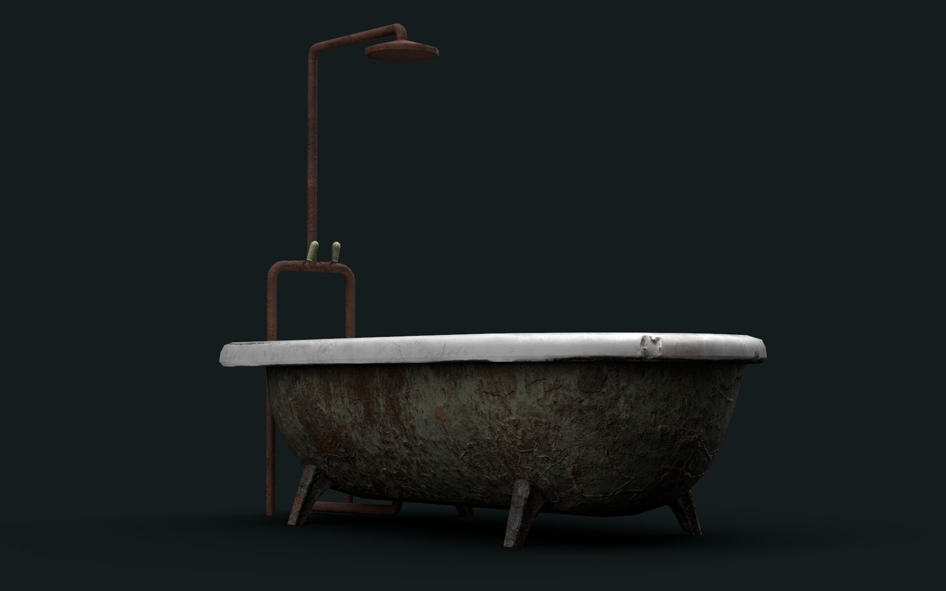 ArtStation - Rusted Bath