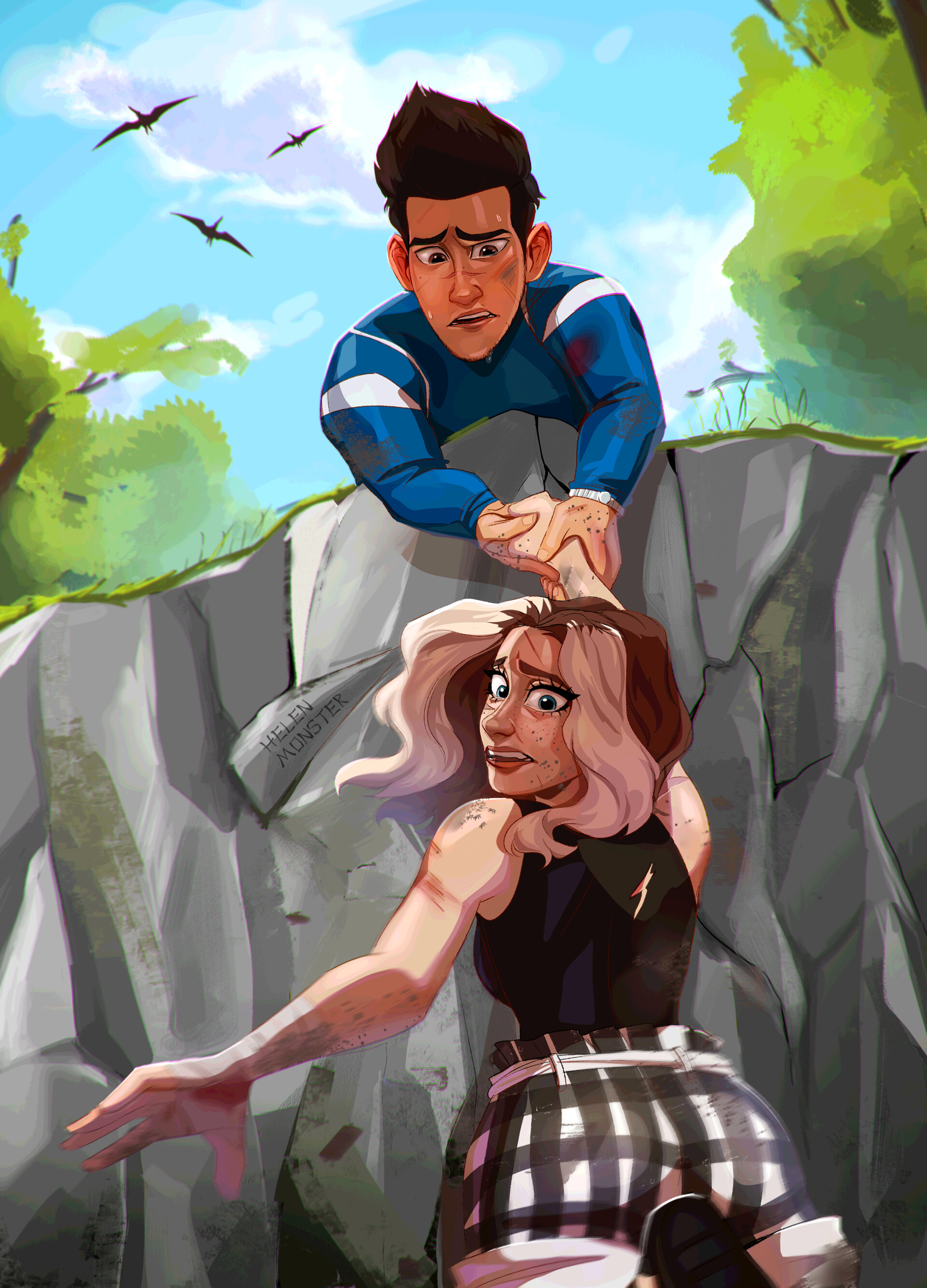 ArtStation - Jurassic World Camp Cretaceous