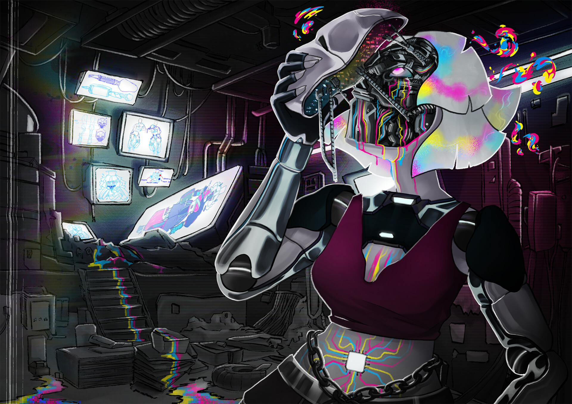 ArtStation - Printed Ruminations: Simulacrum