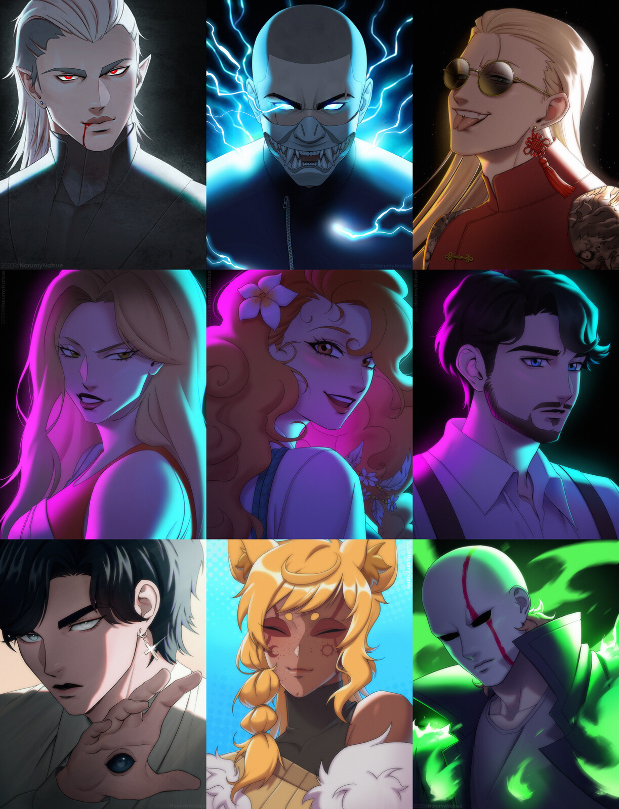 Narumy Natsue - Headshot Commissions