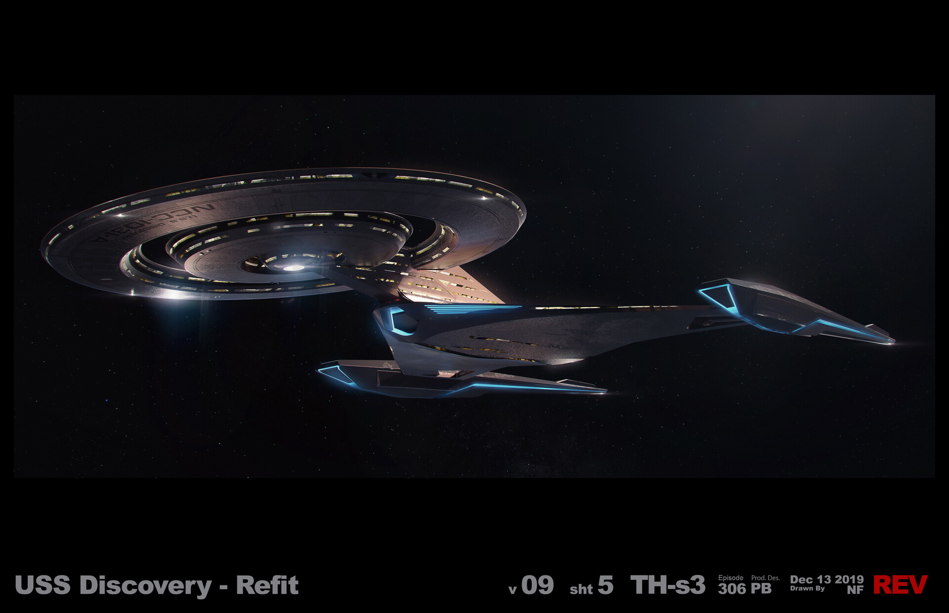 ArtStation - Star Trek: Discovery - Discovery Refit