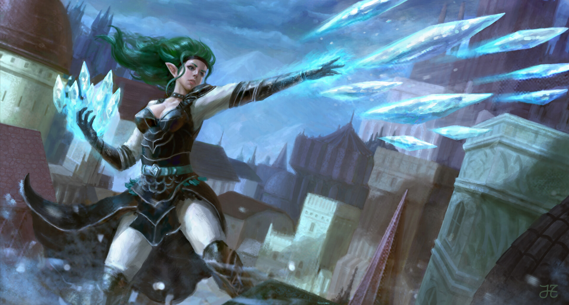 ArtStation - Ice mage