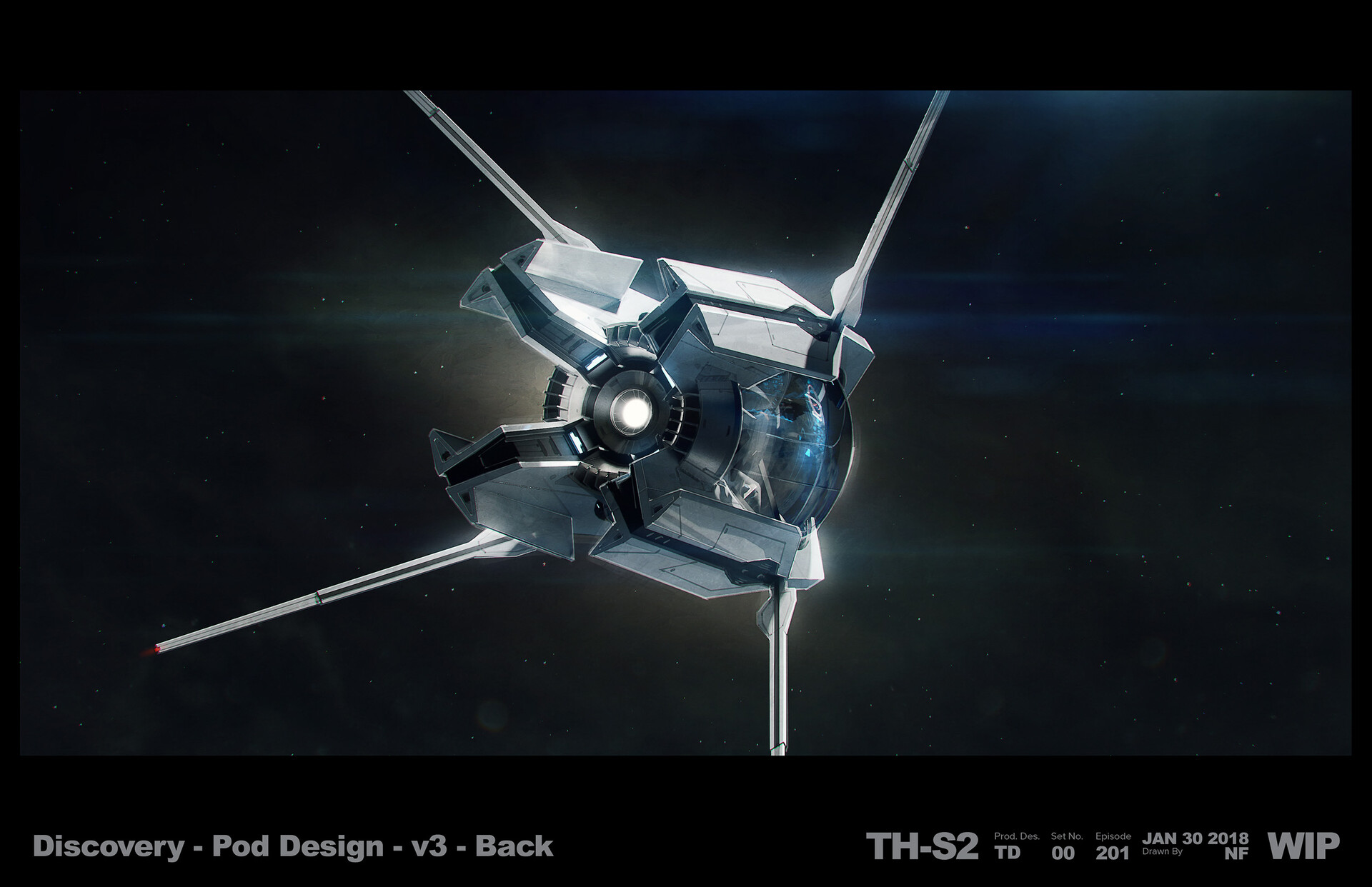 Ryan Dening - Star Trek: Discovery - Pod Design