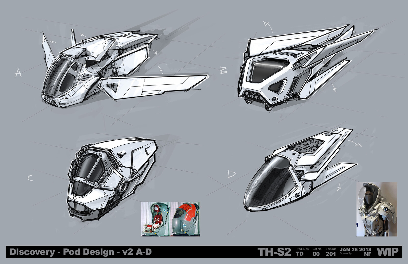 Ryan Dening - Star Trek: Discovery - Pod Design