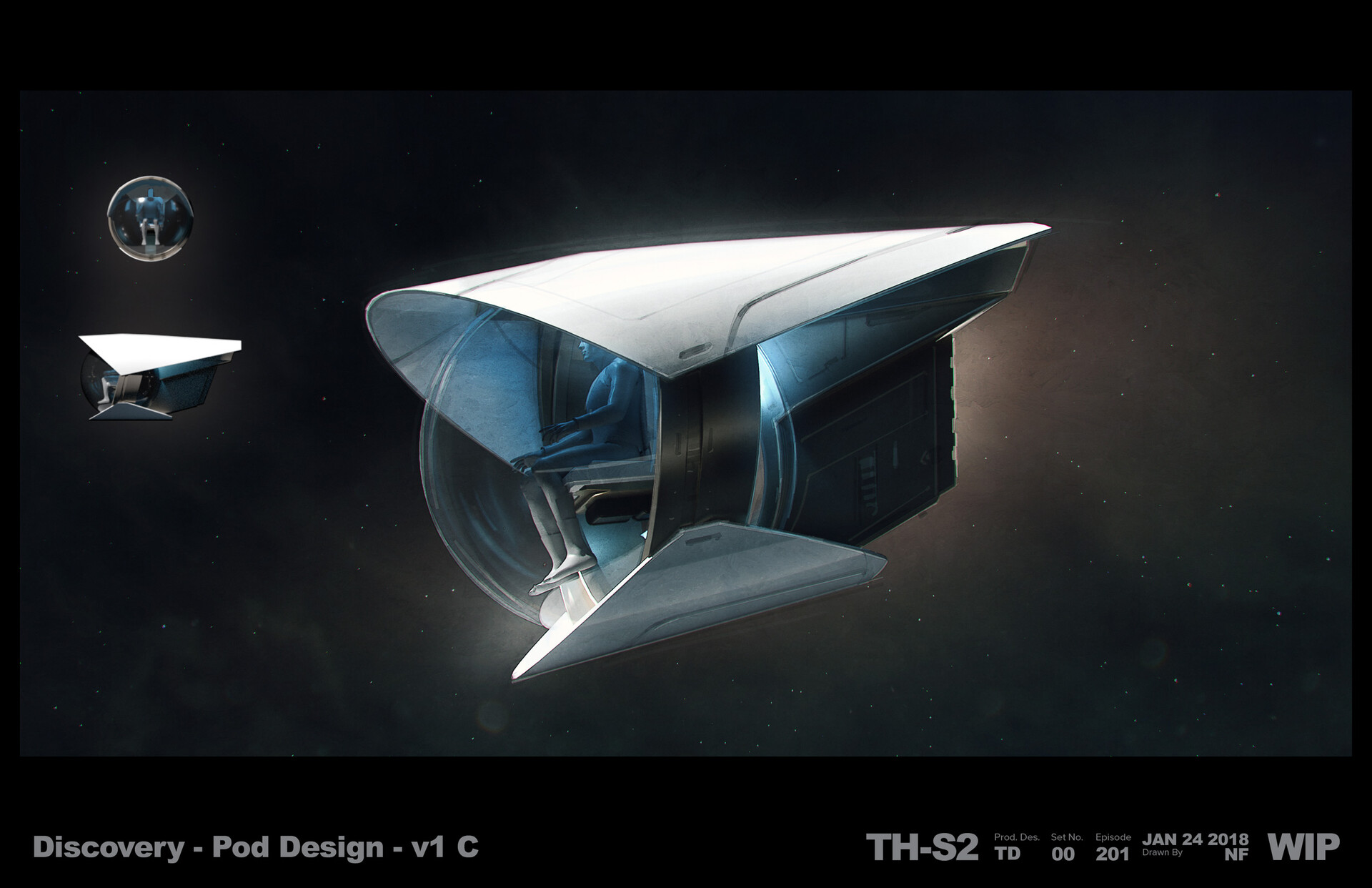 Ryan Dening - Star Trek: Discovery - Pod Design