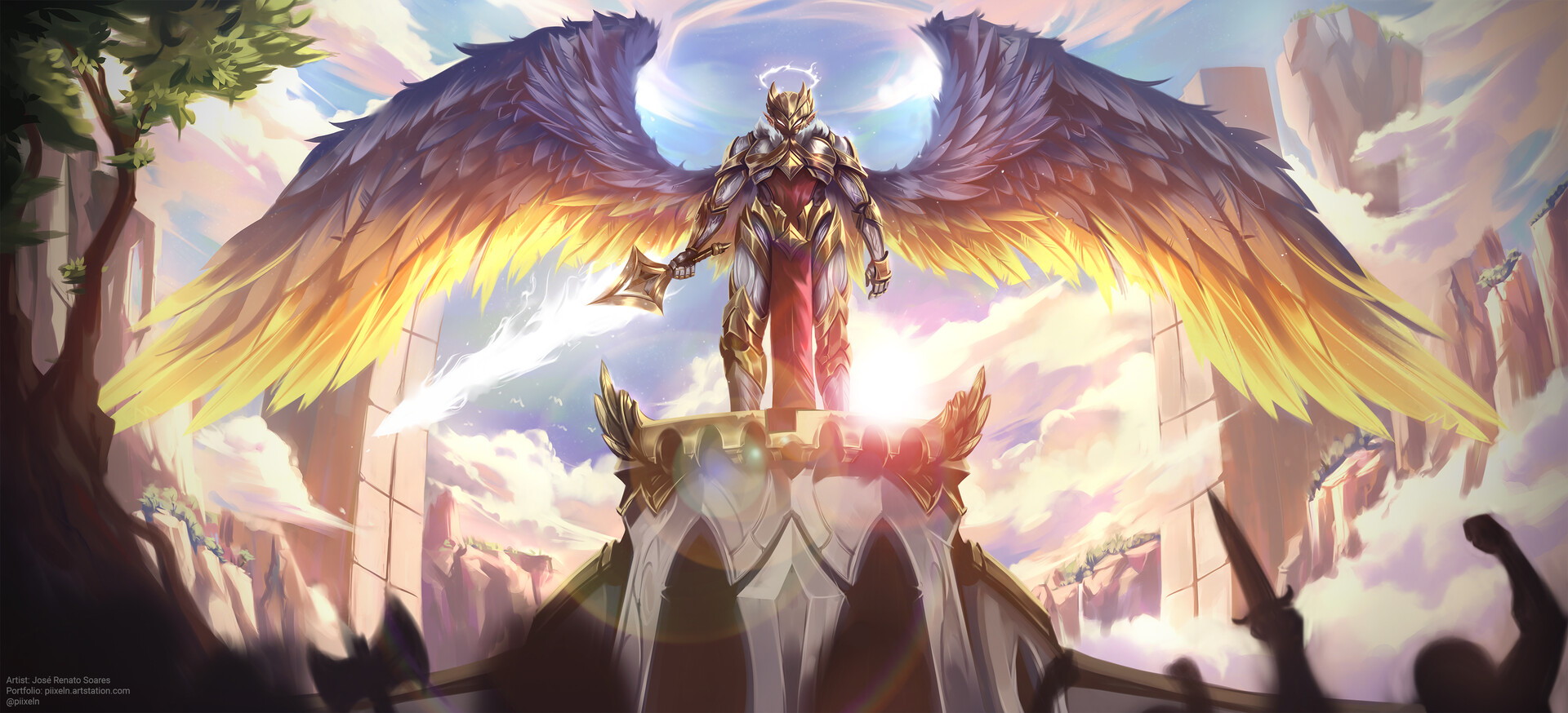 ArtStation - Light Leader - OC Splash Illustration