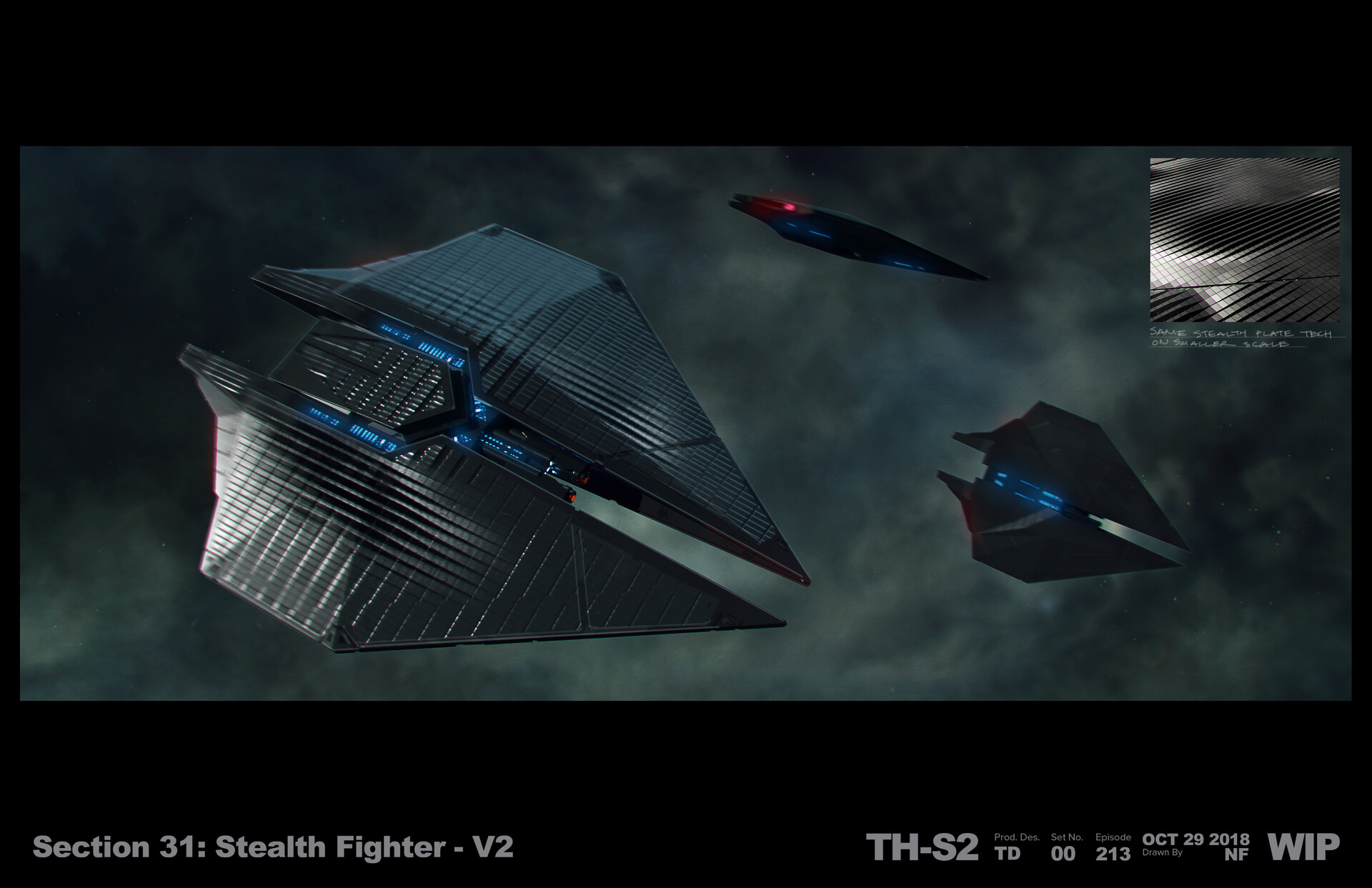 Ryan Dening - Star Trek: Discovery - Section 31 Ships