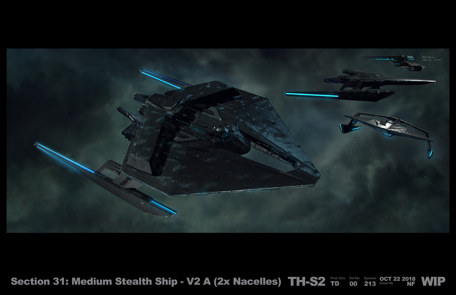 Ryan Dening - Star Trek: Discovery - Section 31 Ships