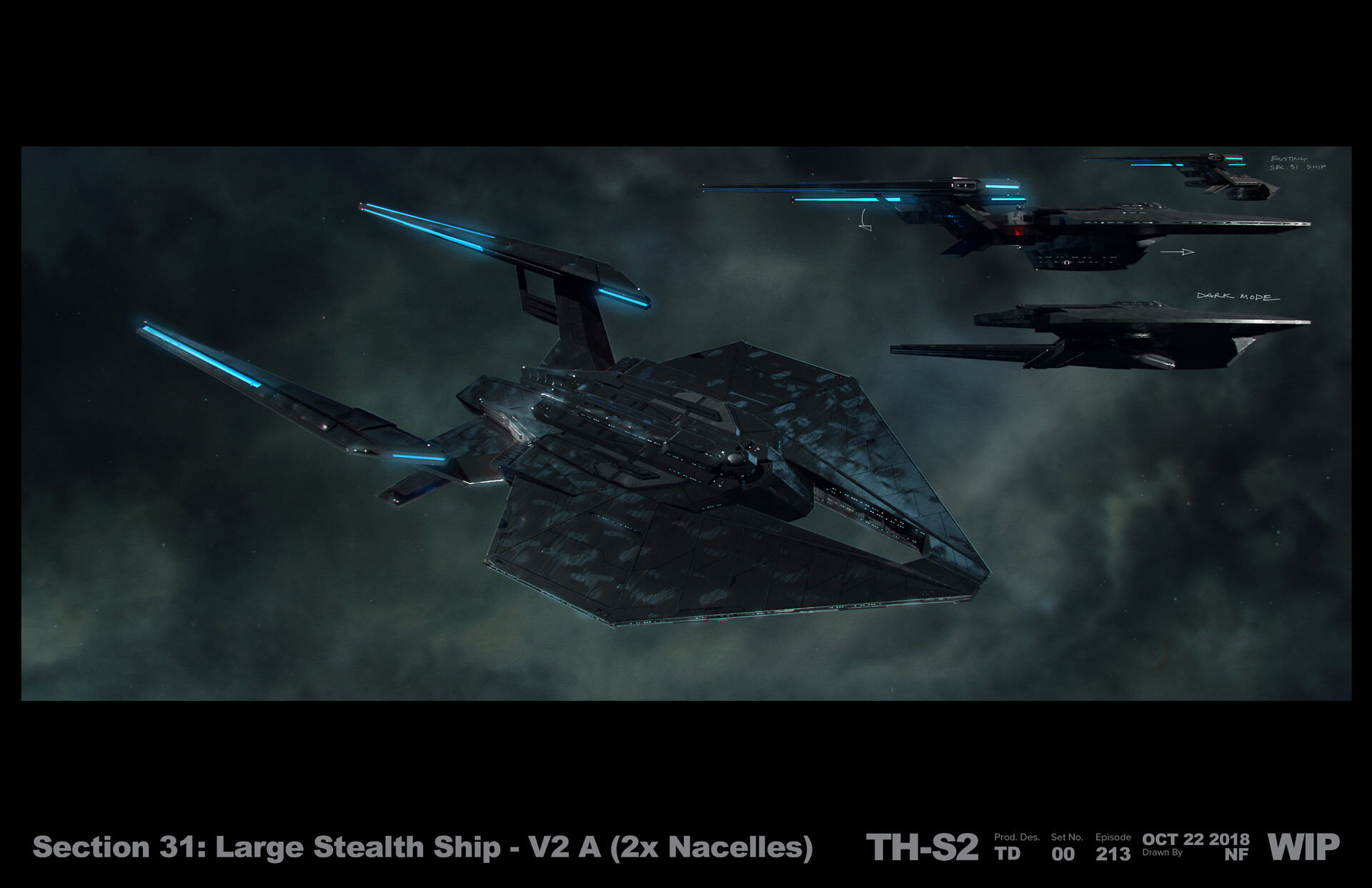 Ryan Dening - Star Trek: Discovery - Section 31 Ships