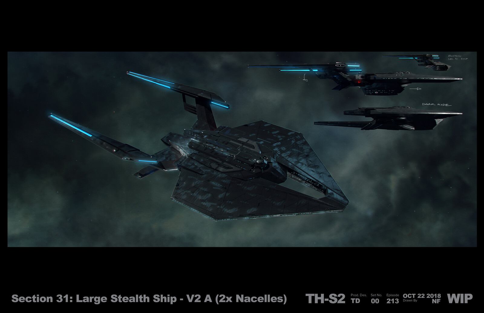 Ryan Dening - Star Trek: Discovery - Section 31 Ships