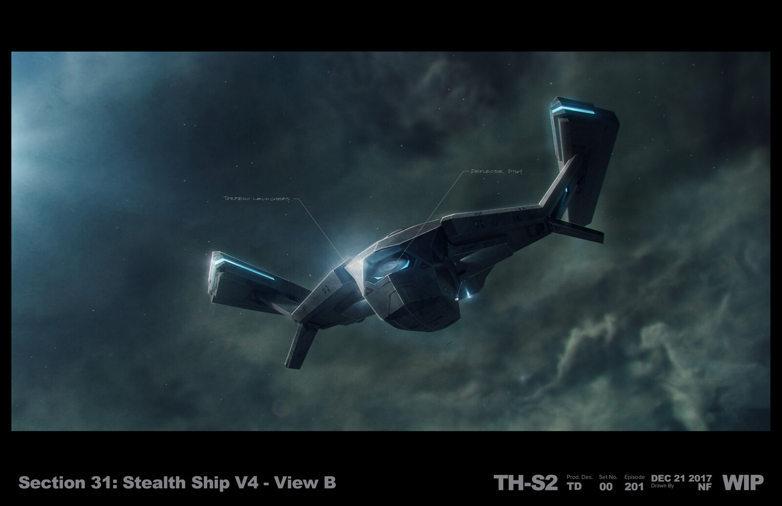 Ryan Dening - Star Trek: Discovery - Section 31 Ships