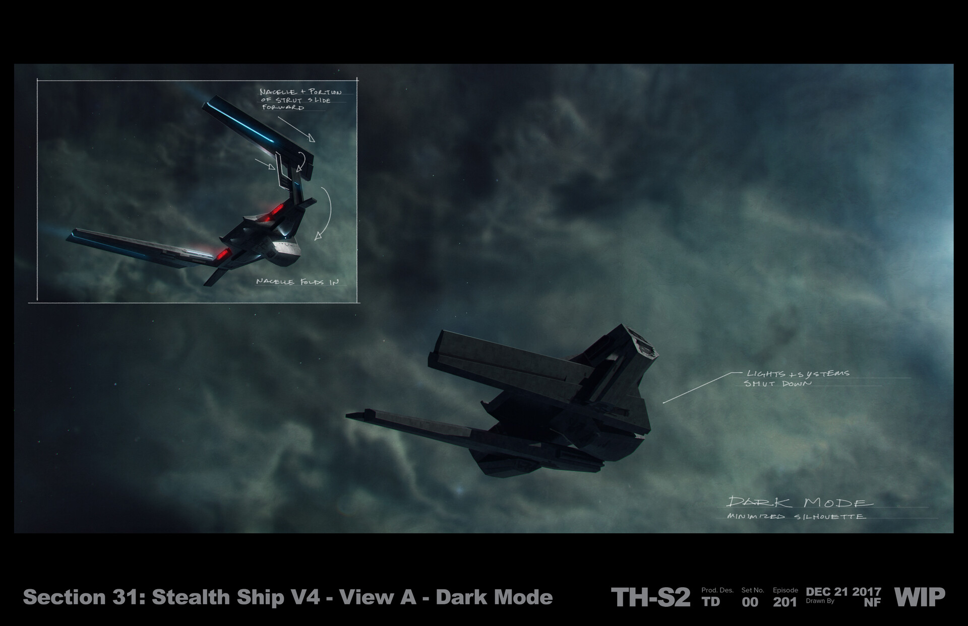 Ryan Dening - Star Trek: Discovery - Section 31 Ships