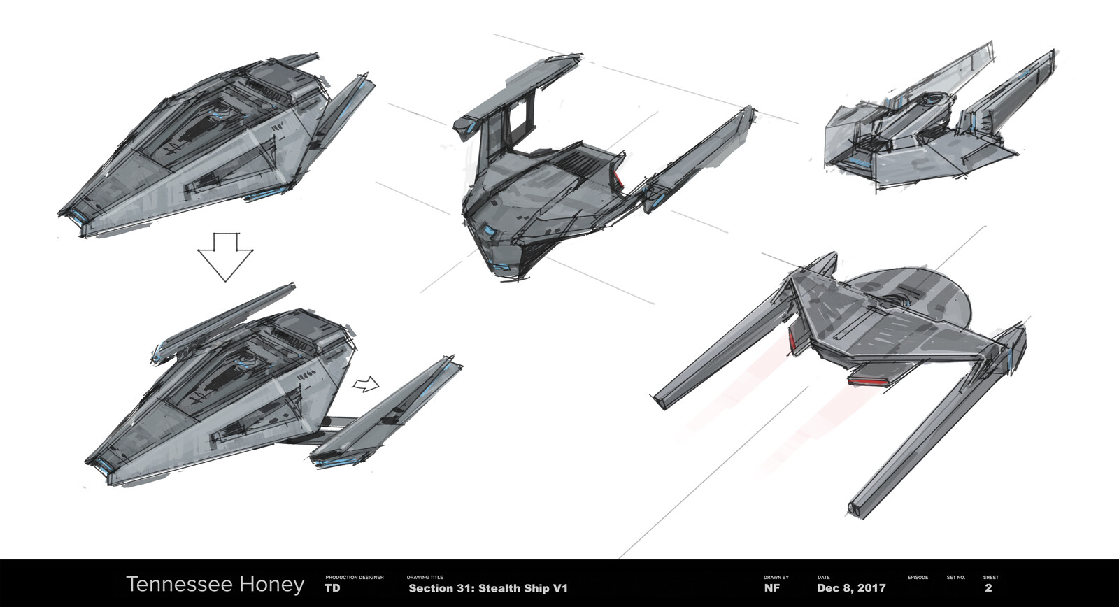 Ryan Dening - Star Trek: Discovery - Section 31 Ships