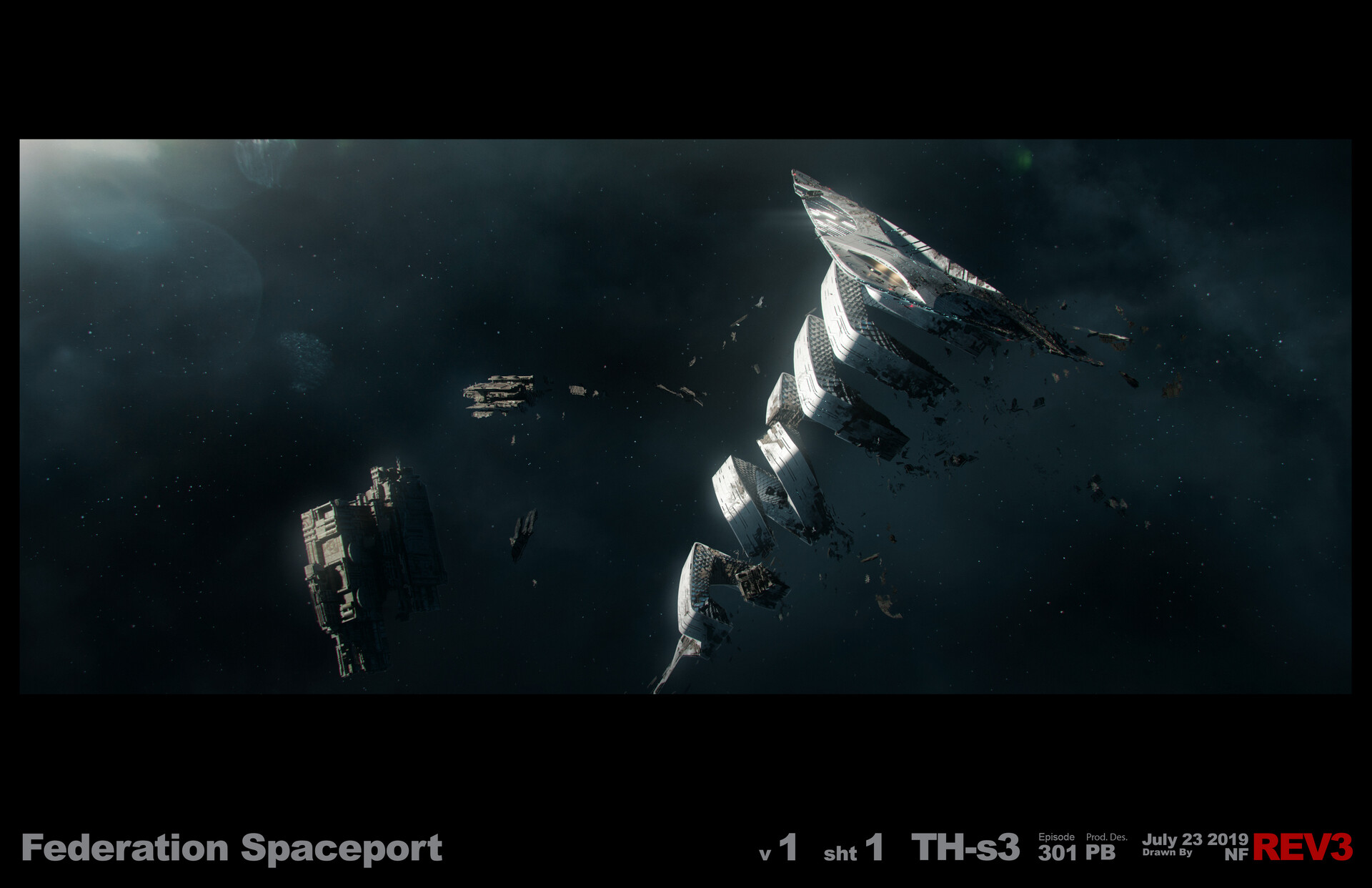 Ryan Dening - Star Trek: Discovery - Season 3 Ships