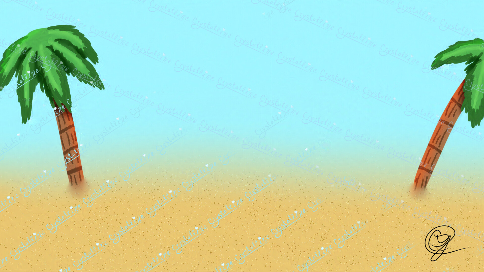 ArtStation - Beach bg