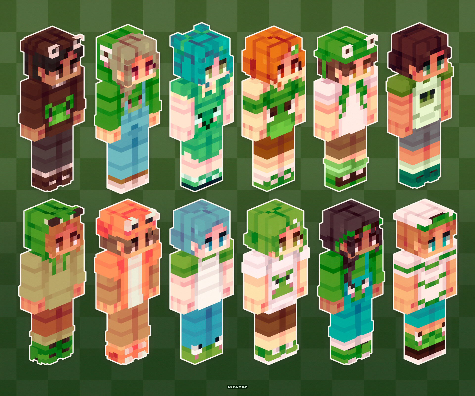 ArtStation - skin-pack example