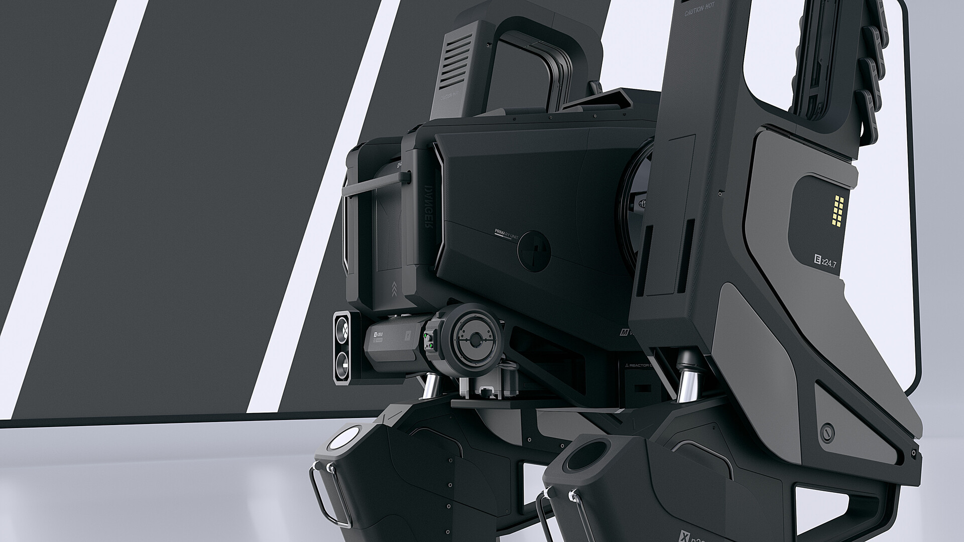 ArtStation - Support Mech - Hard Surface Modelling