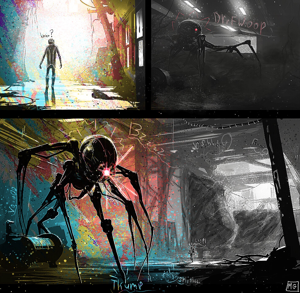 ArtStation - Animation Concept Sketch