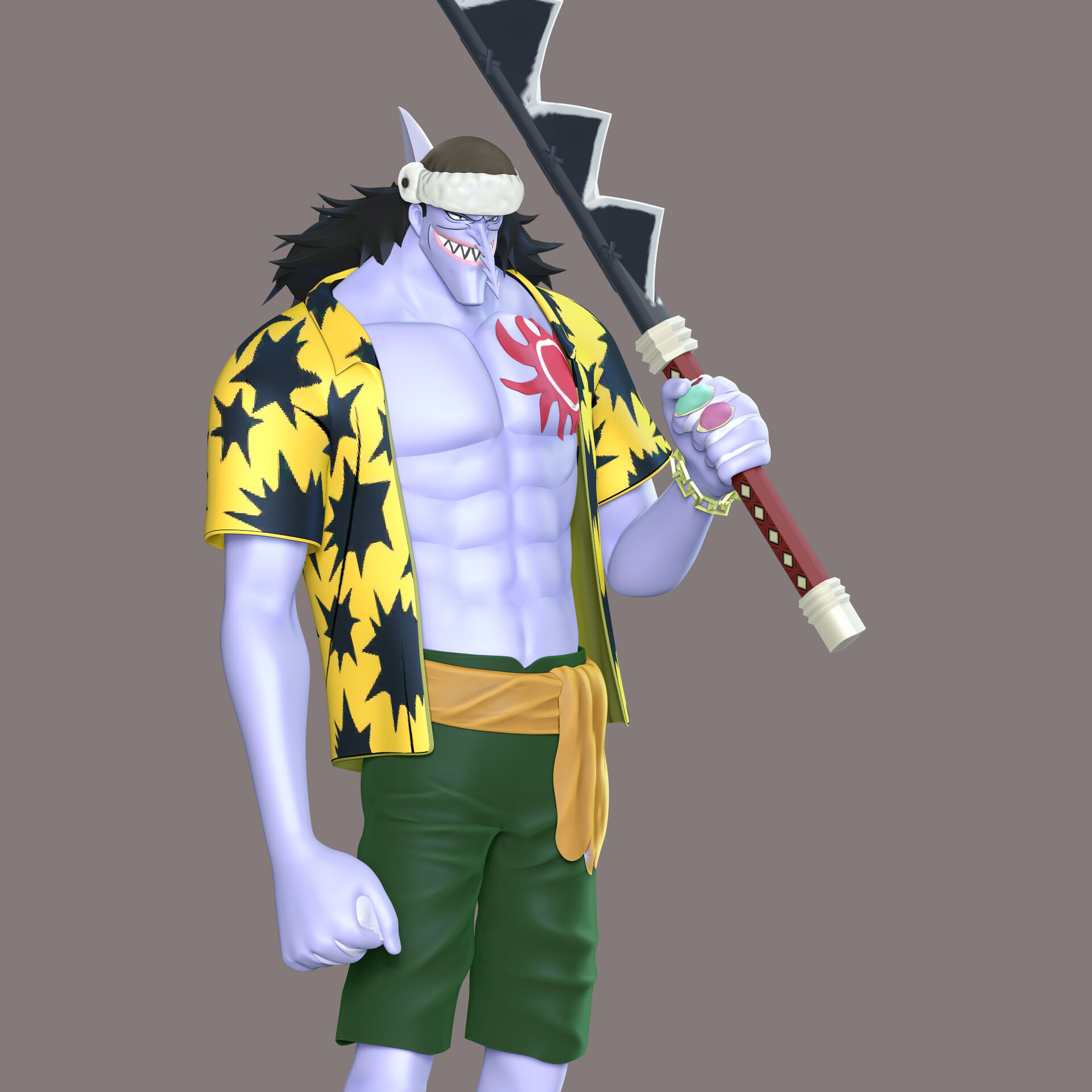 ArtStation - One Piece - Arlong