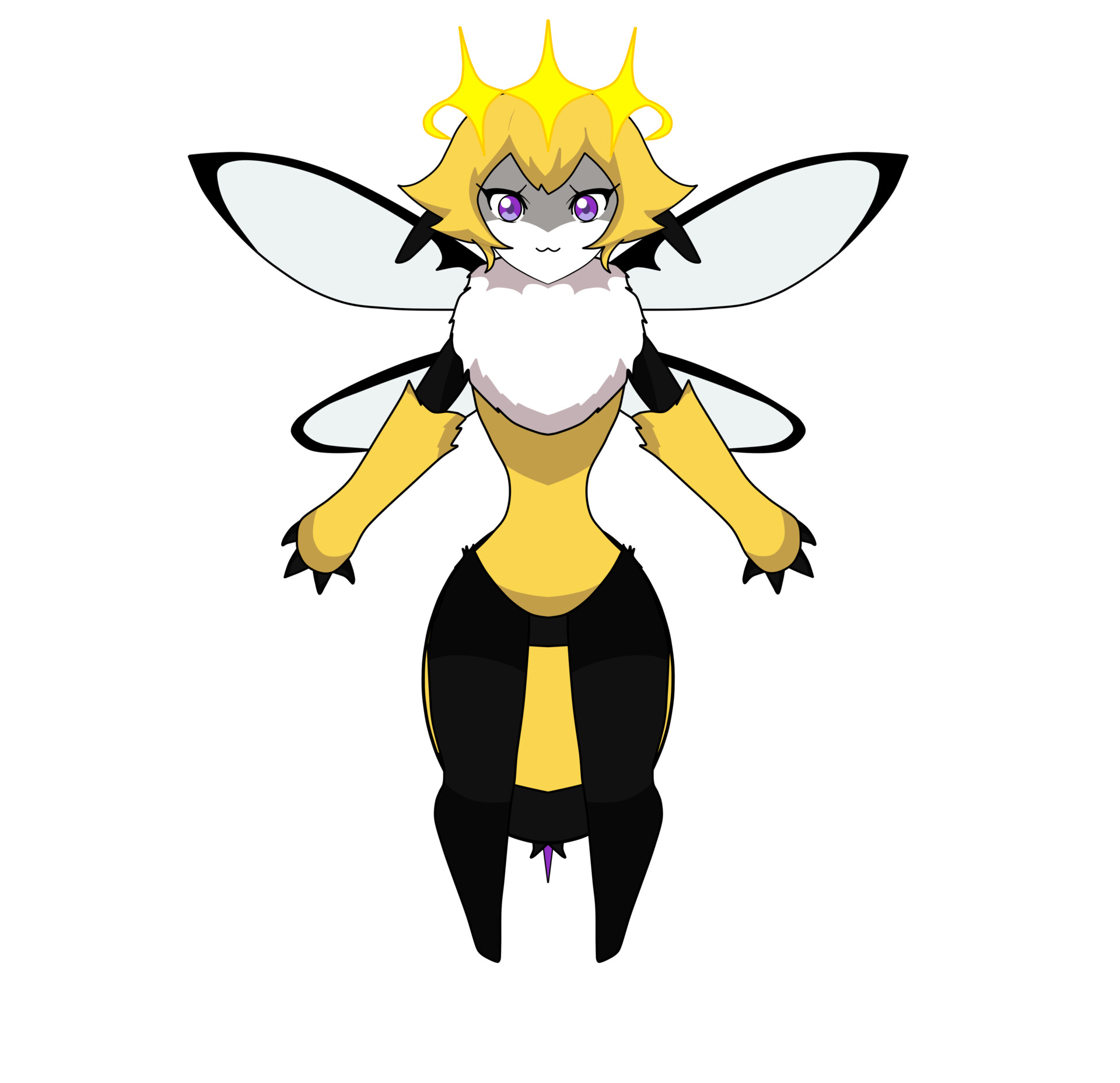 Artstation Queen Poisonous Honeybee Solo Farming In The Tower